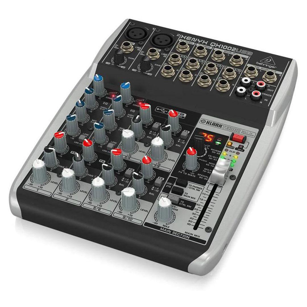 میکسر آنالوگ Behringer QX1002 USB | صدای آکام