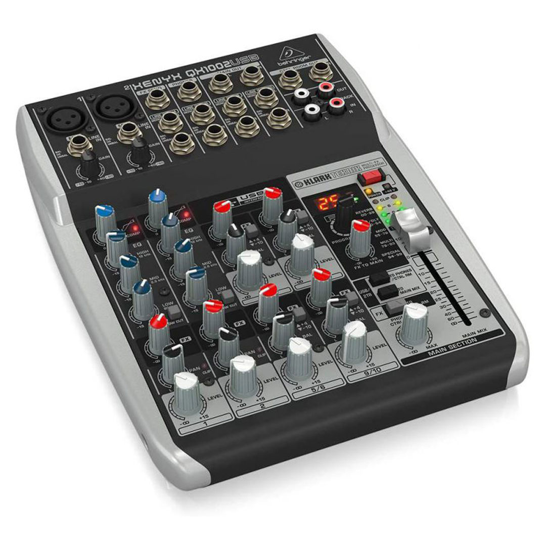 میکسر آنالوگ Behringer QX1002 USB | صدای آکام